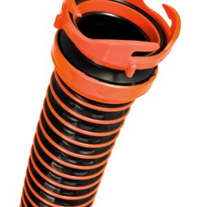 Camco RhinoEXTREME 20-Foot Camper/RV Sewer Hose Kit | Features TPE Technology for Abrasion Resistance and Crush Protection | Includes Pre-Attached Rhino Swivel Fittings (39867)