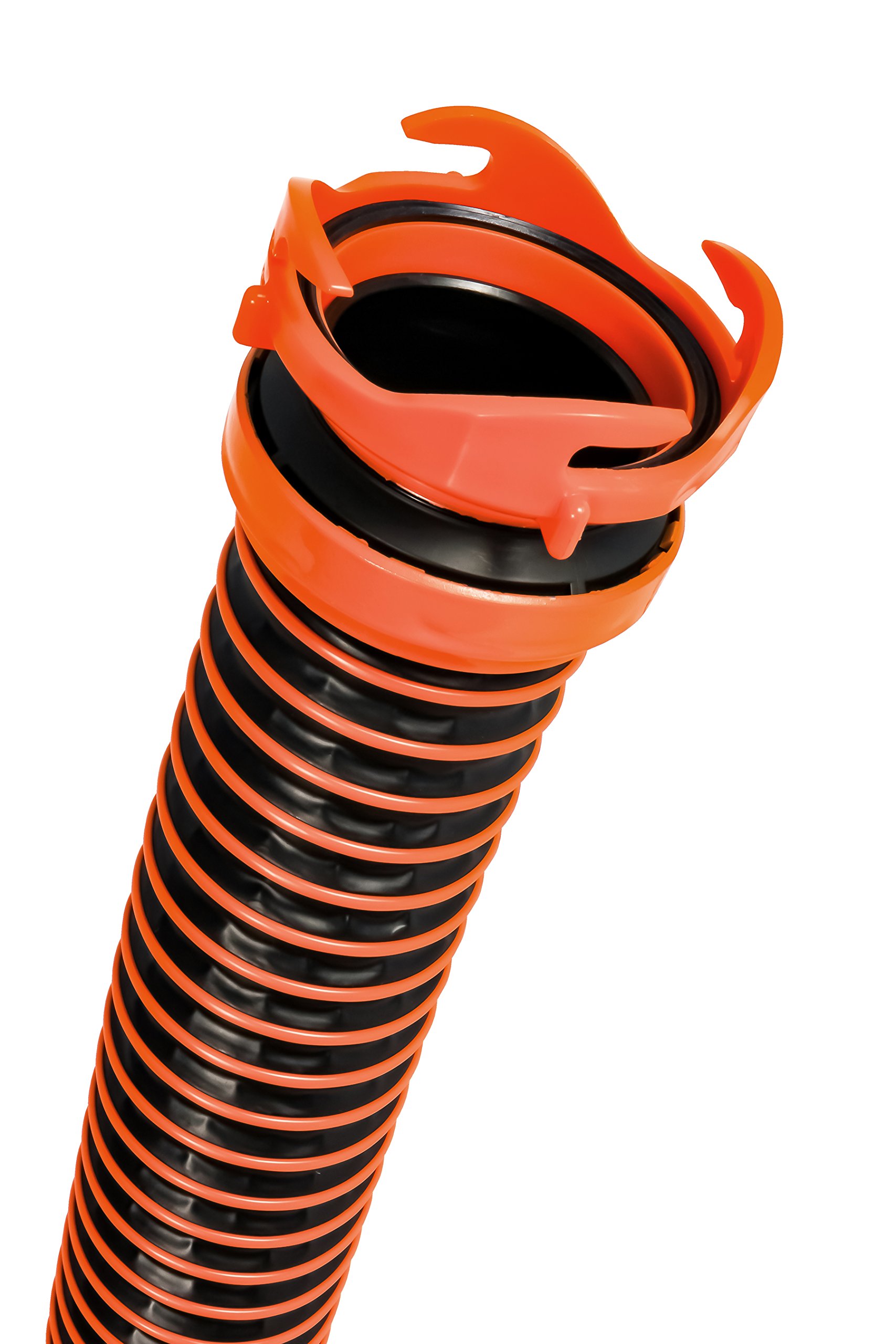 Camco RhinoEXTREME 20-Foot Camper/RV Sewer Hose Kit | Features TPE Technology for Abrasion Resistance and Crush Protection | Includes Pre-Attached Rhino Swivel Fittings (39867)