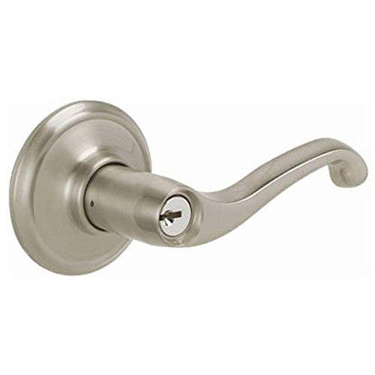 WEISER LOCK F51A FLA 619 NI Flair Entry Lockset