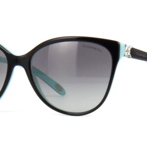 Tiffany TF 4089B 8055-3C Black Cats Eyes Sunglasses Lens Category 2 Size, 58mm