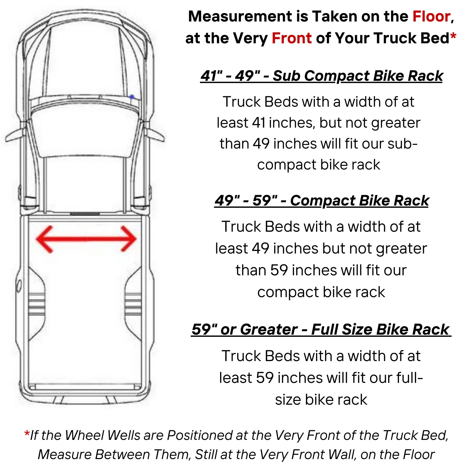 4 Bike Rack for Truck Bed -4 Standard Tire Bike Rack for Full Size Trucks -Effortless Wheel Mount, Skip Front Tire Removal, Drill-Free Installation -Bike Transport Rack Ideas