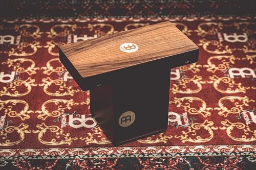 Meinl Slaptop Cajon Box Drum with Internal Snares and Forward Projecting Sound Ports - NOT MADE IN CHINA - Walnut Playing Surface, 2-YEAR WARRANTY (TOPCAJ2WN)