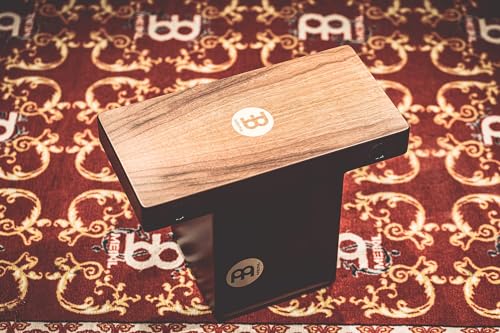 Meinl Slaptop Cajon Box Drum with Internal Snares and Forward Projecting Sound Ports - NOT MADE IN CHINA - Walnut Playing Surface, 2-YEAR WARRANTY (TOPCAJ2WN)