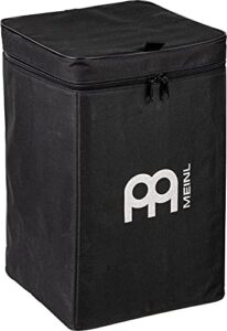 meinl percussion cajon box drum backpack bag — standard size — heavy-duty fabric and adjustable shoulder straps (mstcjb-bp)