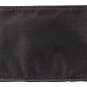 Big Skinny Men's Compact Sports Bi-Fold Slim Wallet, Holds Up to 20 Cards, Black