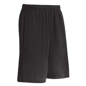 champro unisex-youth clutch basketball shorts, black, small