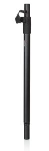 gator frameworks standard subwoofer speaker pole mount with adjustable height (gfw-spk-sub60),black