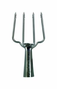 b&m 4xpks stainless steel frog and fish spear, 7-inch