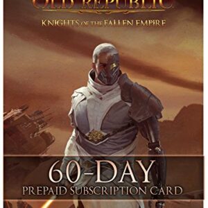 Star Wars: The Old Republic - 60 Day Prepaid Subscription Game Time Card [Online Game Code]