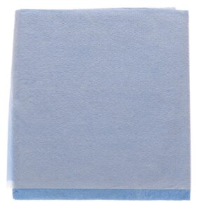 medline disposable tissue/poly flat stretcher sheets, 40" x 72", blue (pack of 50)