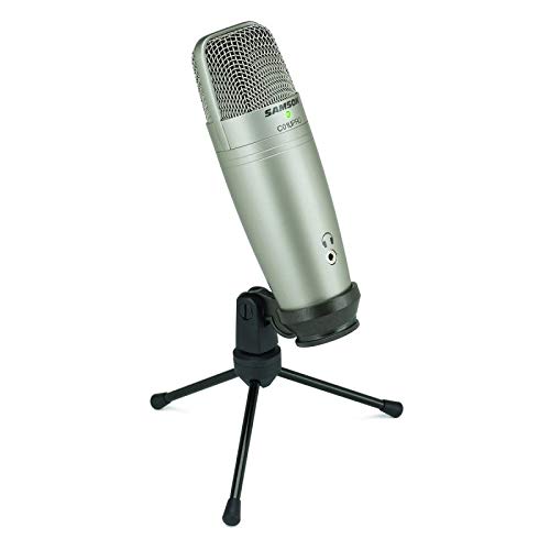 Samson 29/C01UPRO USB Microphone, Silver