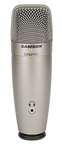 Samson 29/C01UPRO USB Microphone, Silver