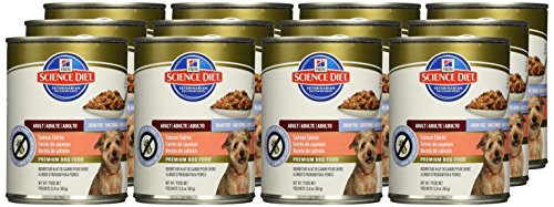 Hill'S Science Diet Adult Sensitive Stomach & Skin Canned Dog Food - Salmon & Veg - 12.8 Oz - 12 Pk