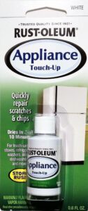 rust-oleum 203000 6 pack .6-ounce specialty brush bottle appliance touch up, white