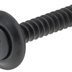 The Hillman Group 3142 10 x 3/4-Inch Oval Phillips Trim Screw with Washer, 20-Pack,Black Phosphate