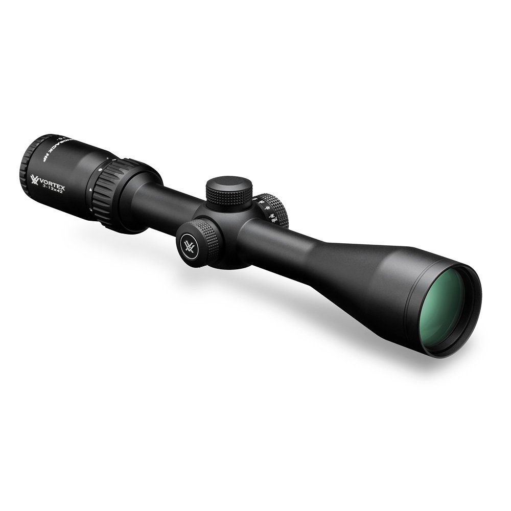 Vortex Optics DBK-10017 Diamondback HP 3-12x42 Riflescope with V-Plex Reticle (MOA), Black