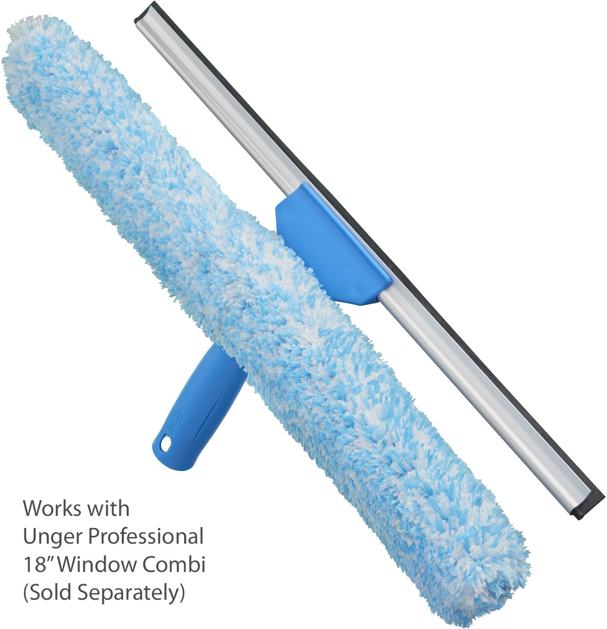 Unger Professional Combi Window Cleaning Tool Refill Sleeve, 18"