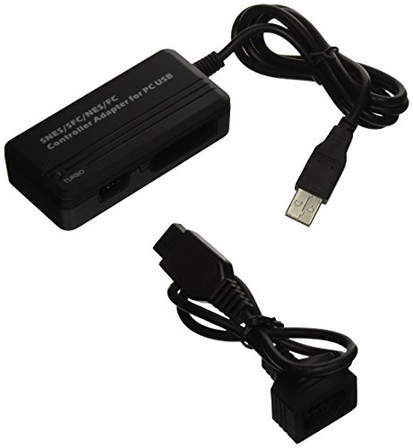 TOTALCONSOLE PC053 Super NES/Super Famicom/NES/Famicom Controller Adapter for PC & PS3 USB