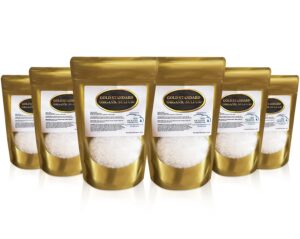 gold standard organic sulfur crystals 6lb - 99.9% pure msm crystals - msm powder organic - 3rd party tested sulphur