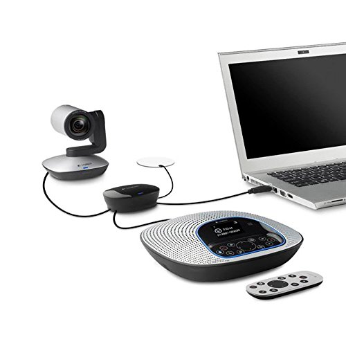 Logitech ConferenceCam CC3000e All-in-One HD Video and Audio Conferencing System, 1080p Camera and Speakerphone