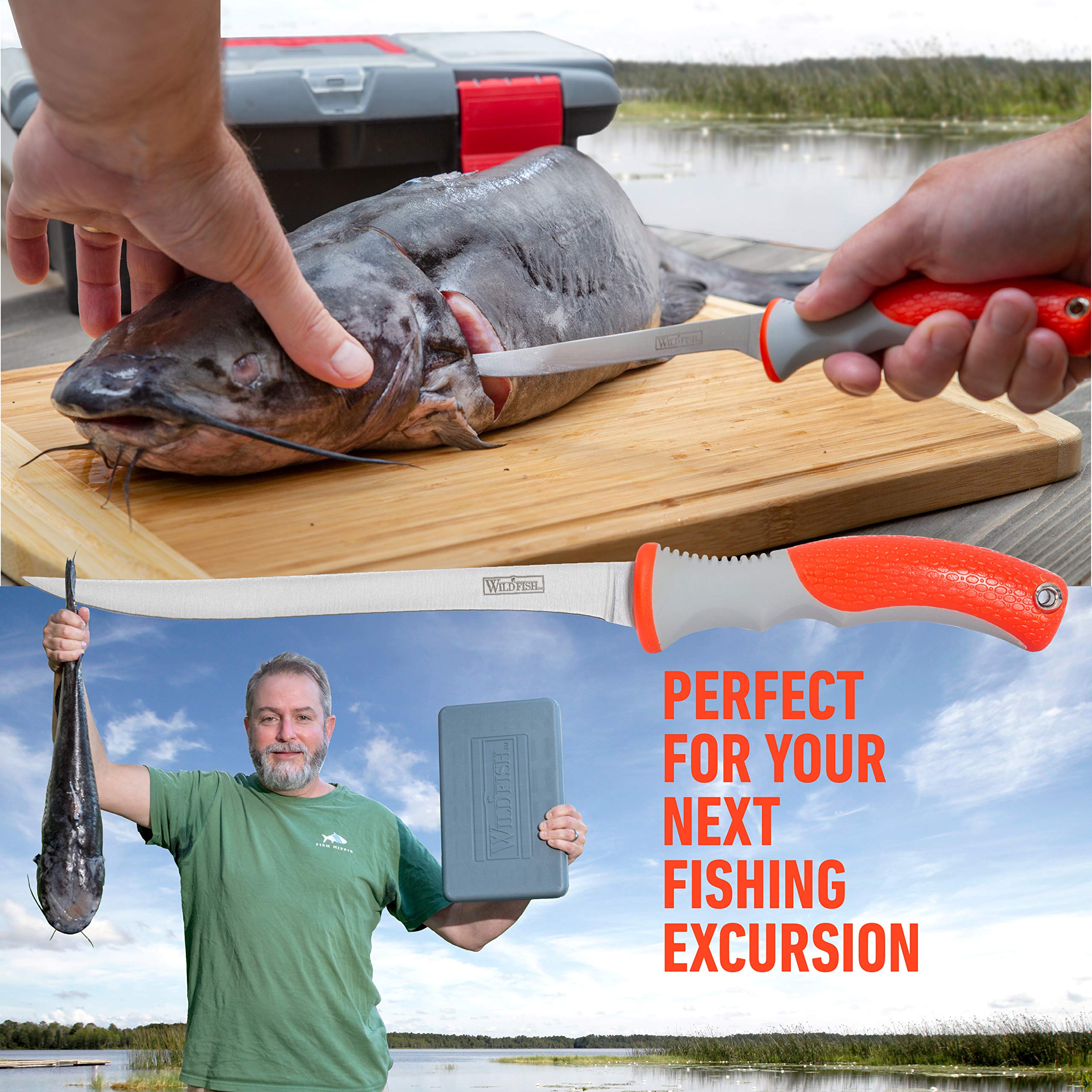 Wild Fish 6-peice Fish Fillet Set, Multipurpose Set Ideal for Cleaning Fish and Many Other Kitchen Tasks