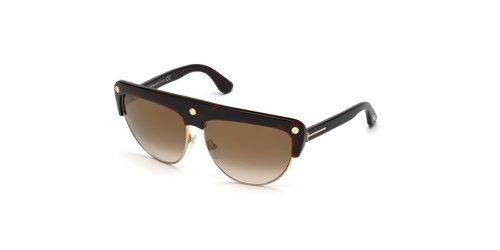 Tom Ford FT0318 Sunglasses 52G Dark Havana