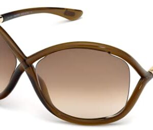 Tom Ford FT0009 Whitney Sunglasses 692 Brown/Brown