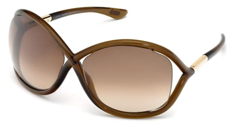 Tom Ford FT0009 Whitney Sunglasses 692 Brown/Brown