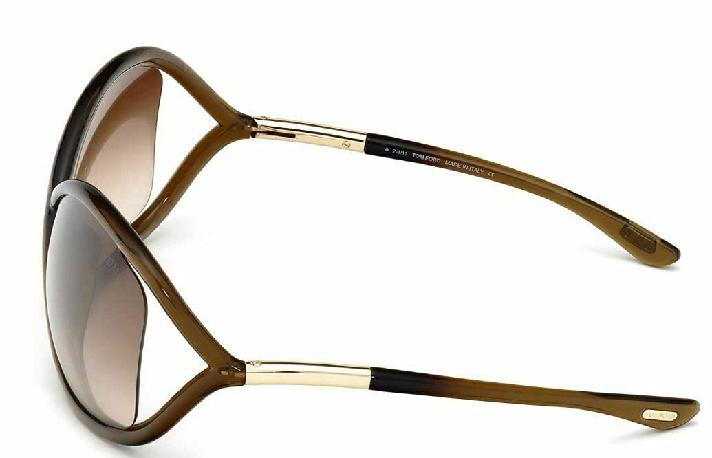 Tom Ford FT0009 Whitney Sunglasses 692 Brown/Brown