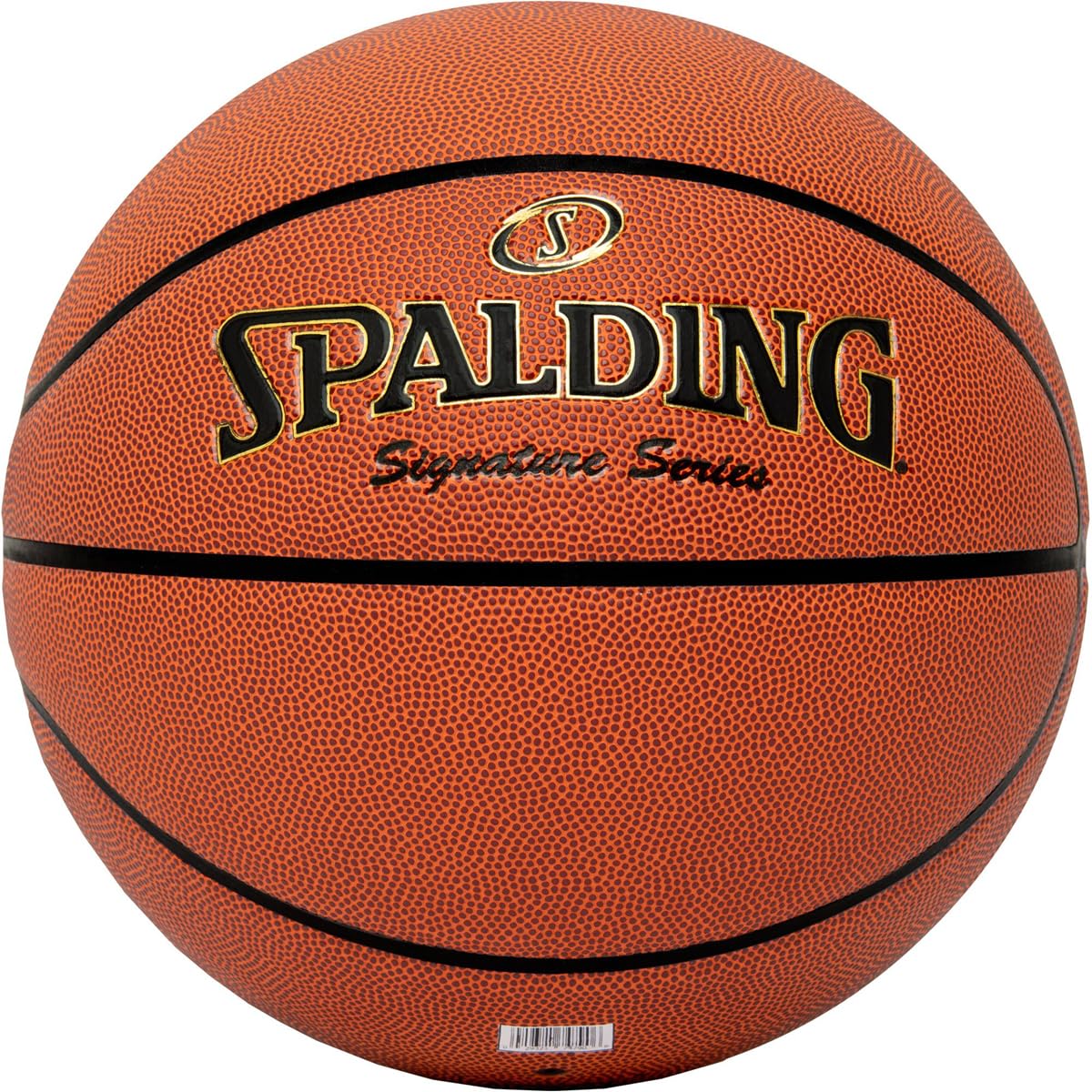 Spalding Signature Series Autograph Basketball, Faux Leather, 23.2"L x 23"W x 24.8"H