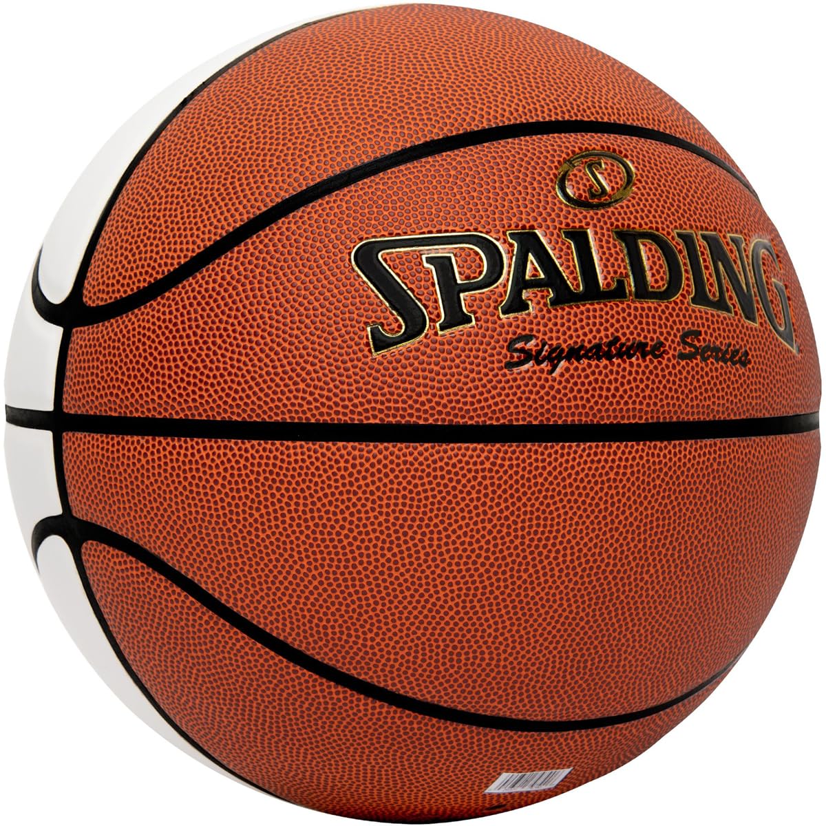 Spalding Signature Series Autograph Basketball, Faux Leather, 23.2"L x 23"W x 24.8"H