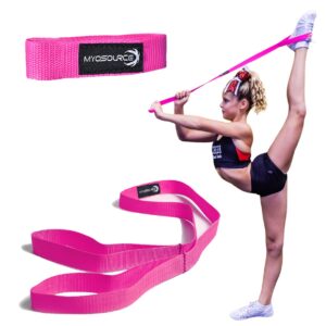 cheerleading stunt strap, pink