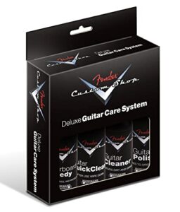 fender custom shop 4-step guitar cleaning kit