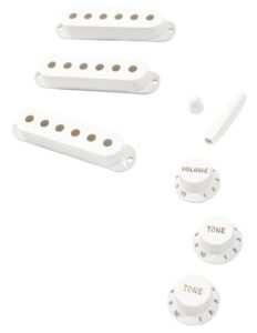 fender pure vintage 50s stratocaster accessory kit, eggshell