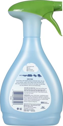 Febreze Air Freshener, Fabric Refresher Air Freshener, Pet Odor Eliminator Air Freshener, 27 oz