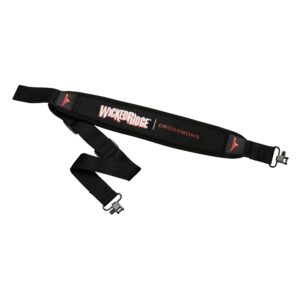 wicked ridge by tenpoint neoprene sling - adjustable 1.25” shoulder strap with thumb loop - compatible with all tenpoint, wicked ridge & horton crossbows