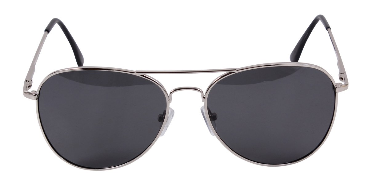 Rothco 58mm Polarized Wayfarer Sunglasses (Chrome/Smoke)