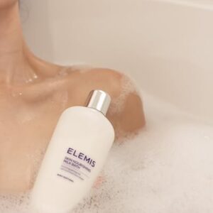 ELEMIS Skin Nourishing Milk Bath | Creamy Bathing Milk Enriches, Conditions and Softens Extra Dry Skin with Camellia Oil and Oat Extract | 13.5 Fl Oz