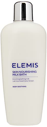 ELEMIS Skin Nourishing Milk Bath | Creamy Bathing Milk Enriches, Conditions and Softens Extra Dry Skin with Camellia Oil and Oat Extract | 13.5 Fl Oz