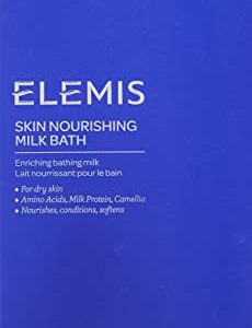 ELEMIS Skin Nourishing Milk Bath | Creamy Bathing Milk Enriches, Conditions and Softens Extra Dry Skin with Camellia Oil and Oat Extract | 13.5 Fl Oz