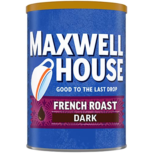 Maxwell House French Blend Ground Coffee, Bold Roast, 11 Ounce Canister