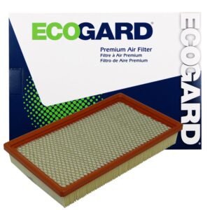 ecogard xa5043 premium engine air filter fits ford e-350 super duty 7.3l diesel 1999-2003, e-350 econoline 7.3l diesel 1995-1998, e-350 econoline club wagon 7.3l diesel 1995-2002