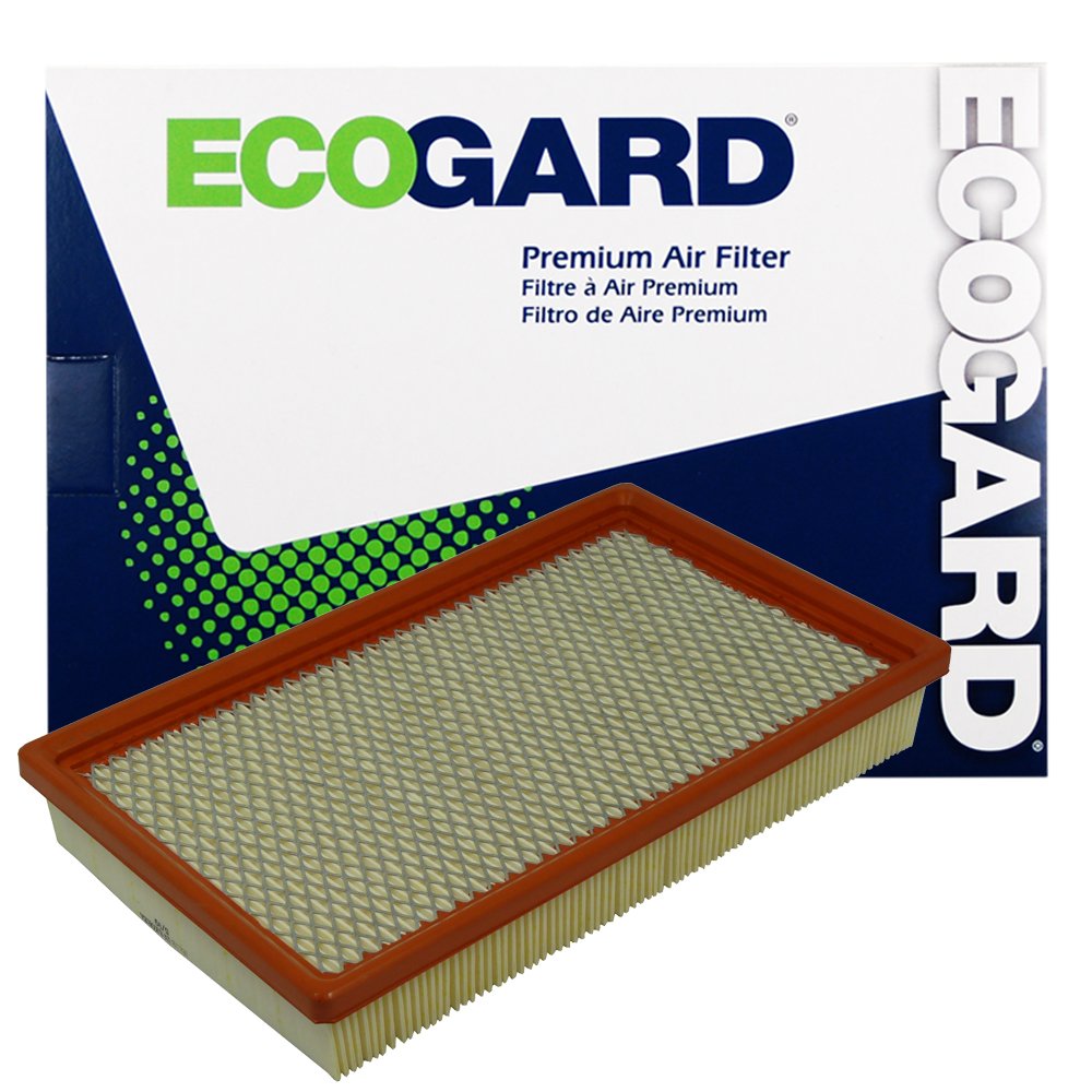 ECOGARD XA5043 Premium Engine Air Filter Fits Ford E-350 Super Duty 7.3L DIESEL 1999-2003, E-350 Econoline 7.3L DIESEL 1995-1998, E-350 Econoline Club Wagon 7.3L DIESEL 1995-2002