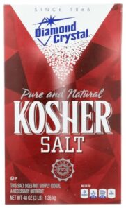 diamond crystal pure and natural kosher salt, 48 oz (pack of 3)