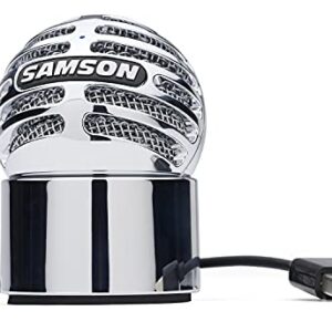 Samson Meteorite USB Condenser Microphone, Chrome