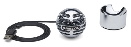 Samson Meteorite USB Condenser Microphone, Chrome