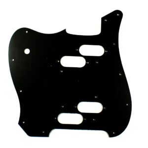 (E86) Custom Guitar Pickguard Fits Electric XII, 3ply Black