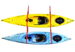 malone auto racks slingthree triple kayak storage system