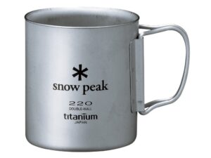 snow peak double wall 220 cup