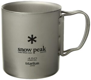 snow peak double wall 450 cup one size